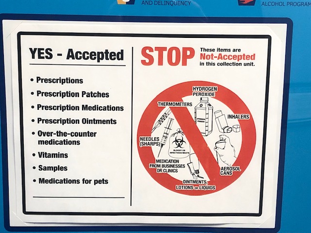Drug take-back restrictions – Penn Township, Lancaster County, PA