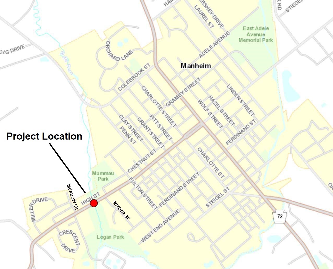 Route 772 bridge replacement-2023 – Penn Township, Lancaster County, PA