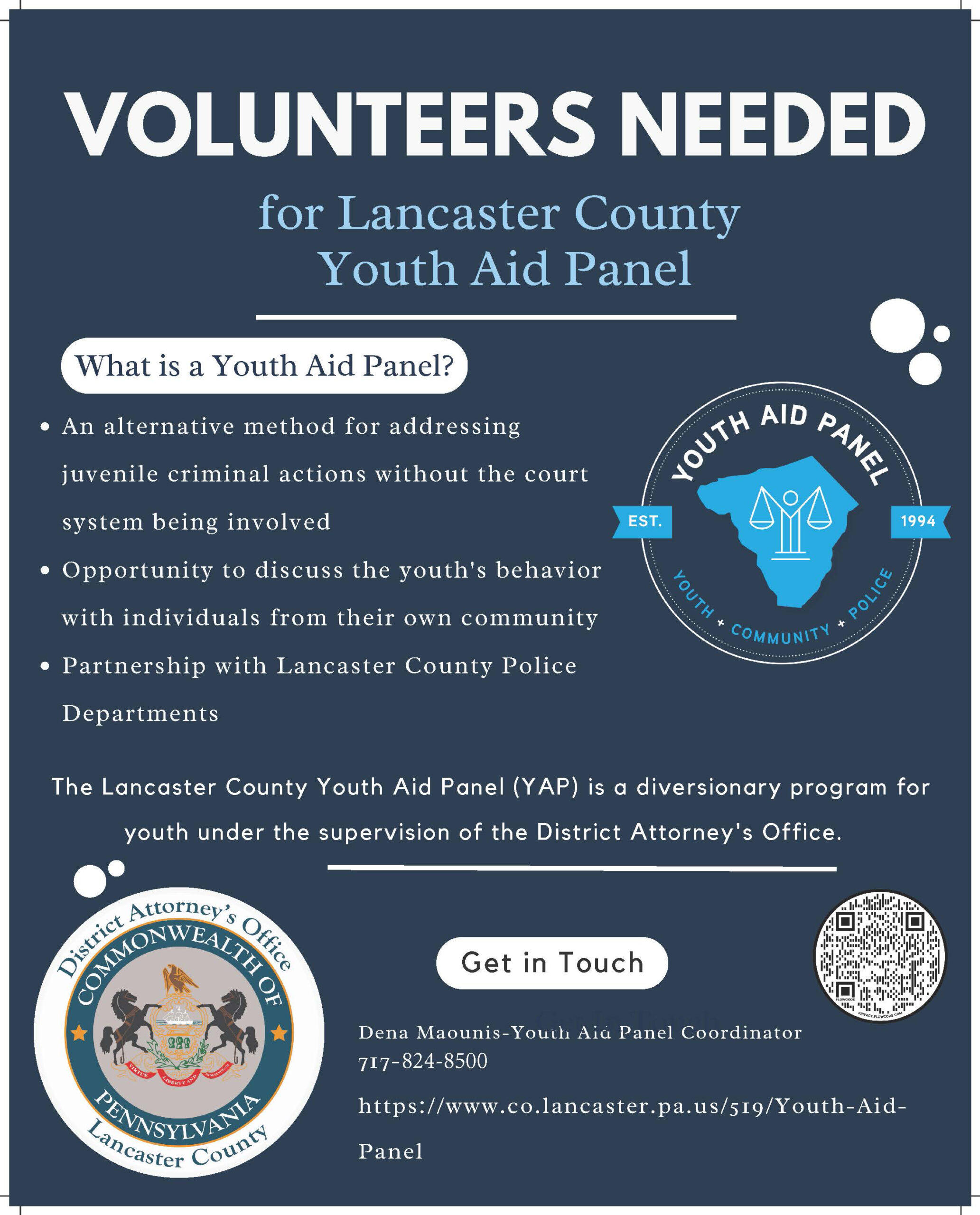 Youth Aid Panel – Penn Township, Lancaster County, PA